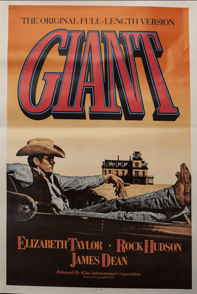 Giant Re-Release movie poster – South Fir Street