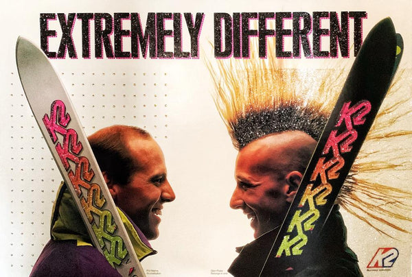 Original K2 Extremely Different poster Phil Mahre Glen Plake – South ...